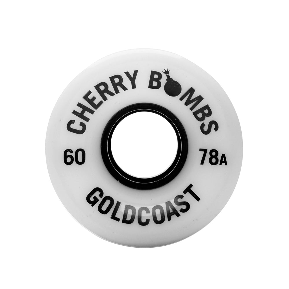 Cherry Bombs - White – GoldCoast Skateboards